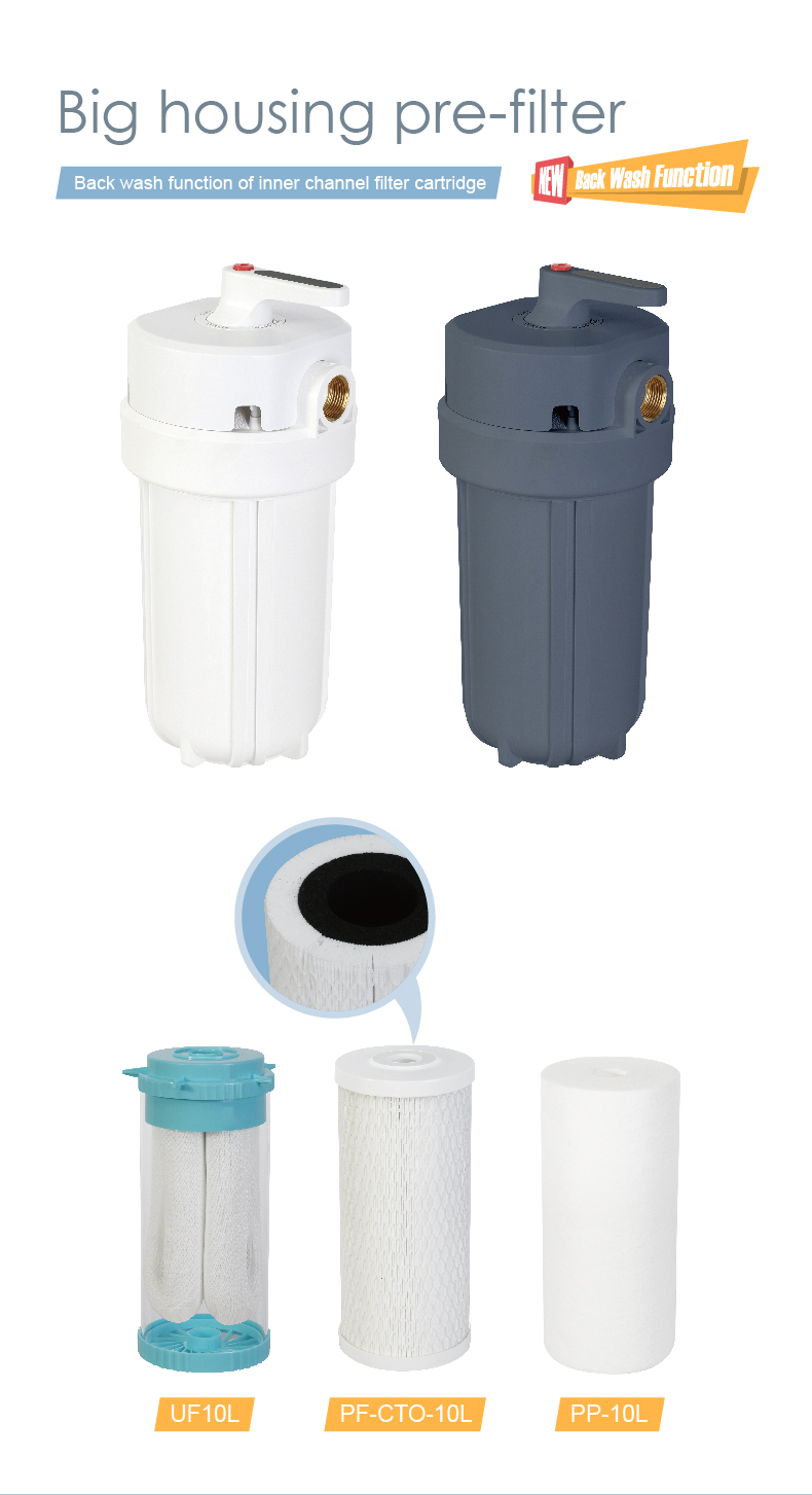 Big housing pre-filter